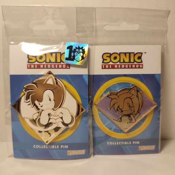 Sega | Jewelry | Sonic The Hedgehog Amy Rose Limited Edition And Golden ...